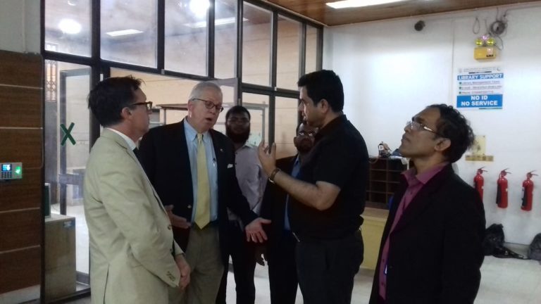 Emporia State University USA delegates visit IUT Library – The ...